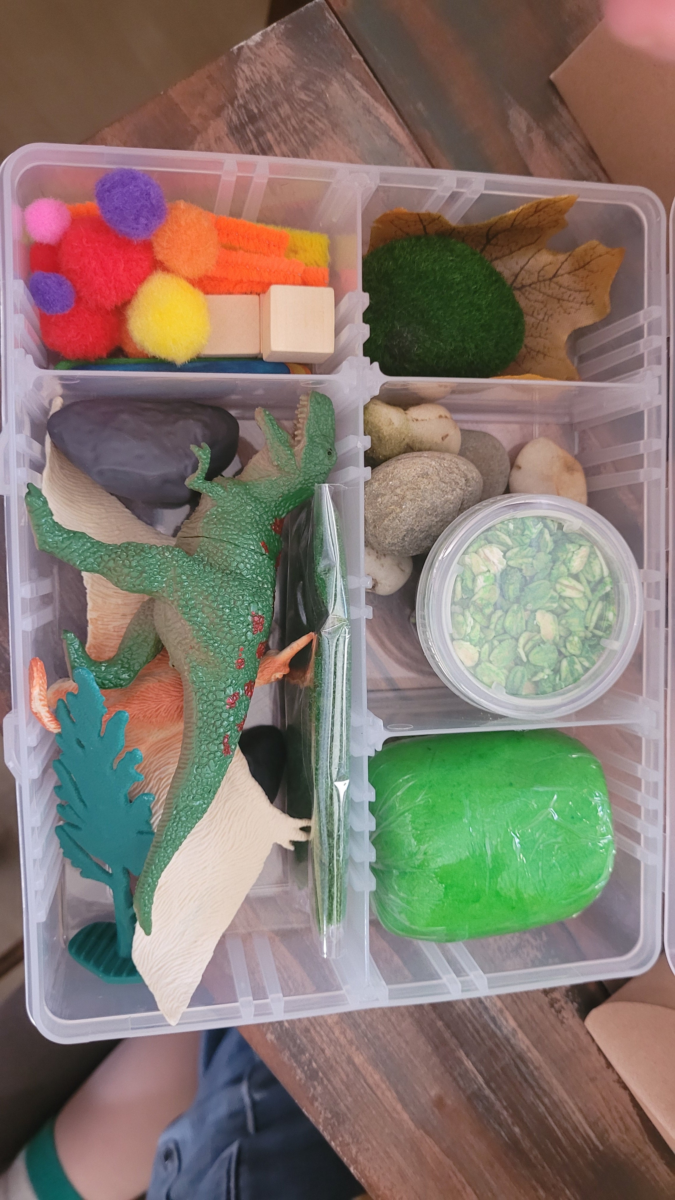 Dinosaur Small Sensory Box | Little Loves & You | Little Loves & You
